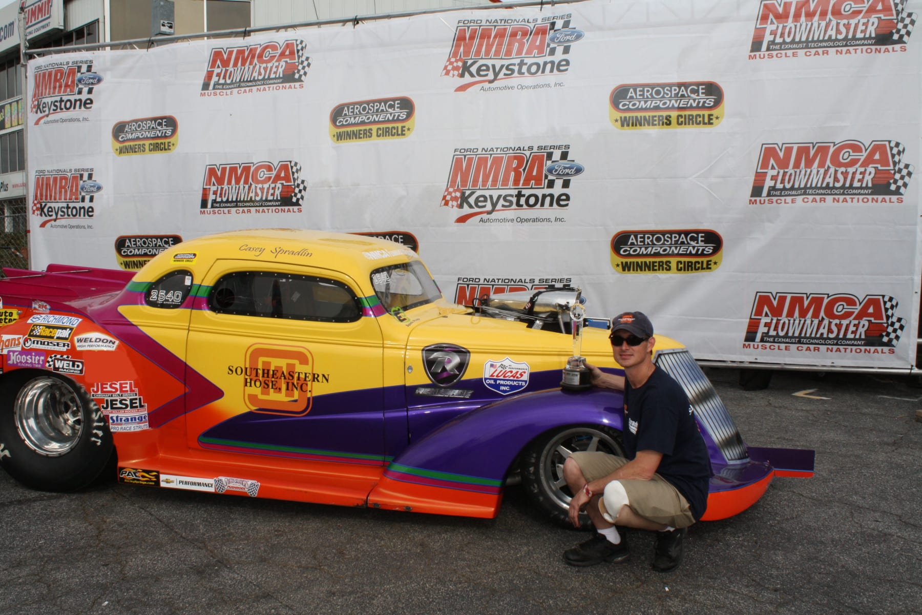 Spradlin Sweeps His First NMCA Top Sportsman Race | Drag Illustrated
