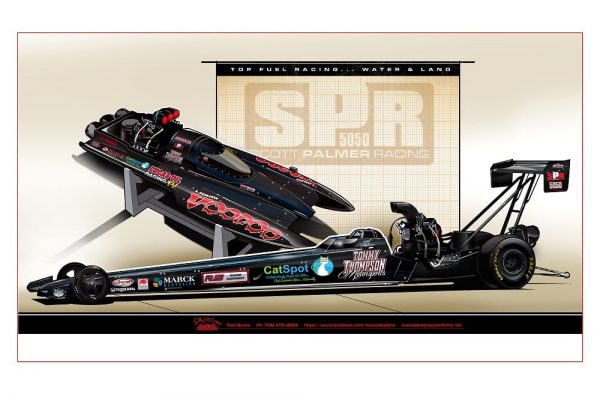 Palmer to Field CatSpot Litter Top Fuel Dragster in 2017 | Drag Illustrated