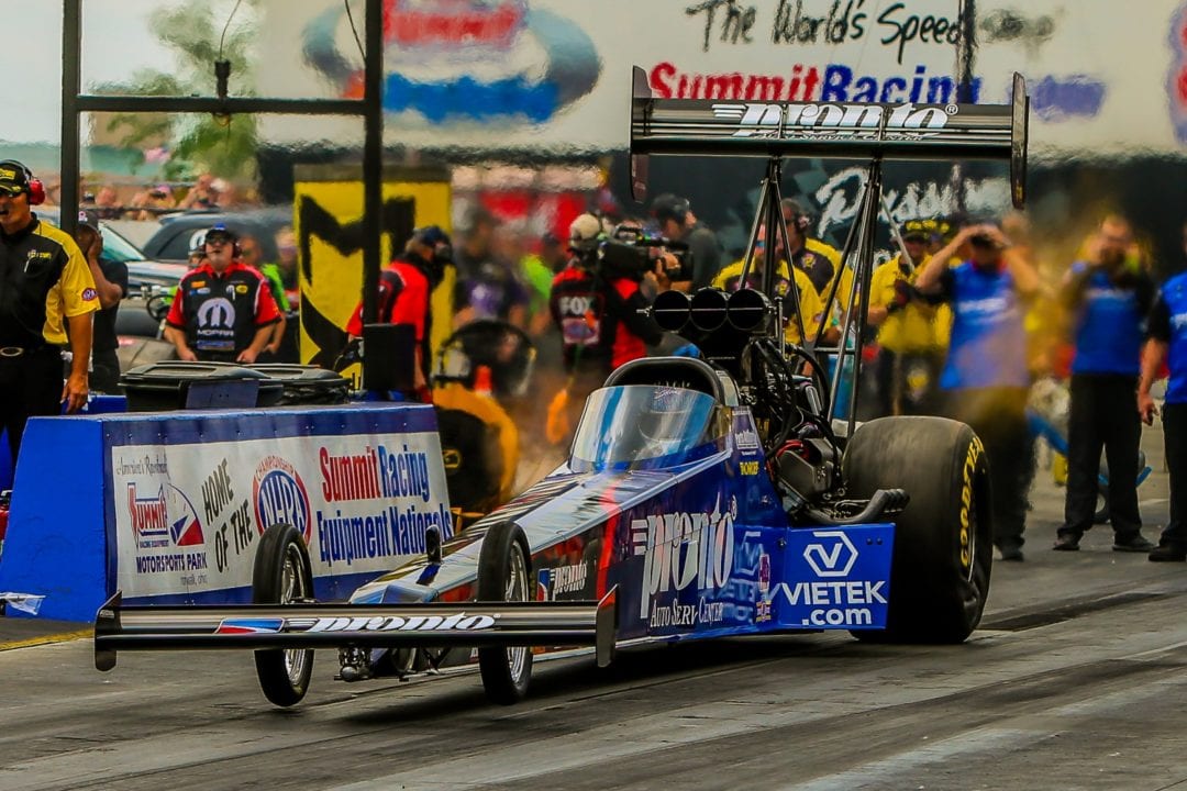 Blake Alexander Drives Pronto Top Fuel Dragster to First NHRA Top Fuel ...