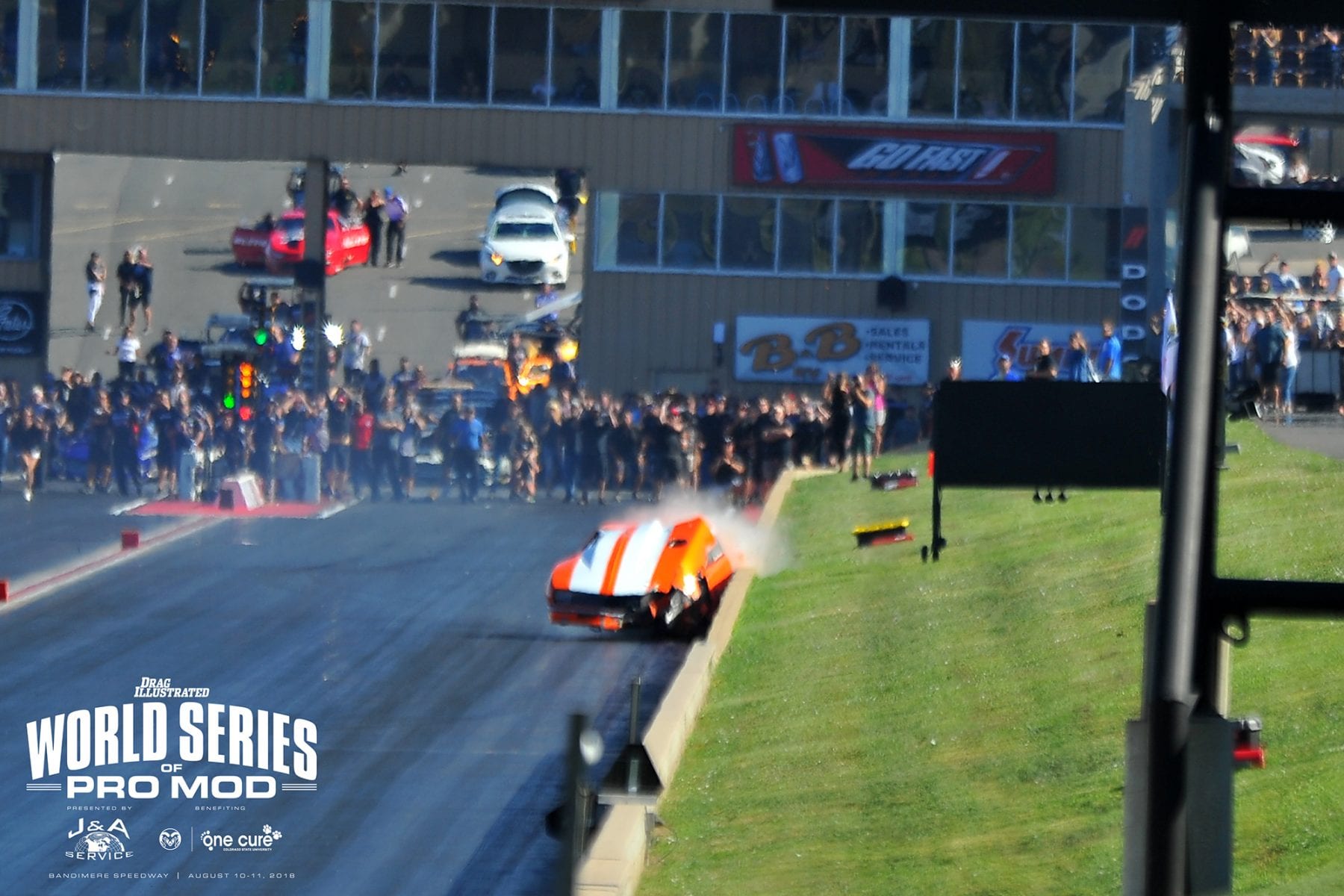 Derek Menholt Uninjured After First-Round Wall Impacts at WSOPM | Drag ...