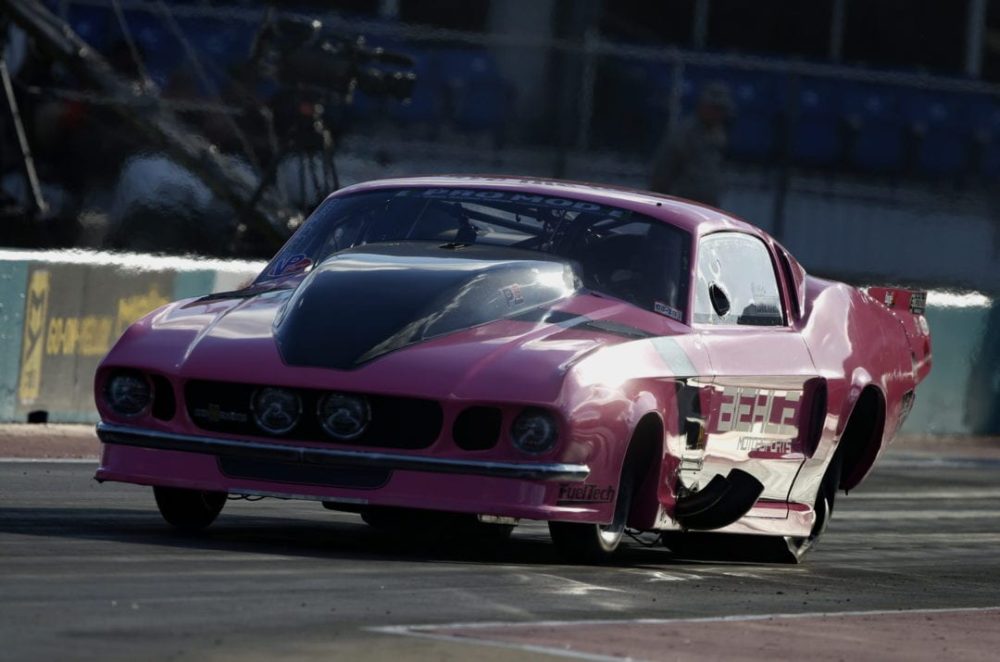 Biehle Best in Early NHRA Pro Mod Qualifying at Dallas | Drag Illustrated