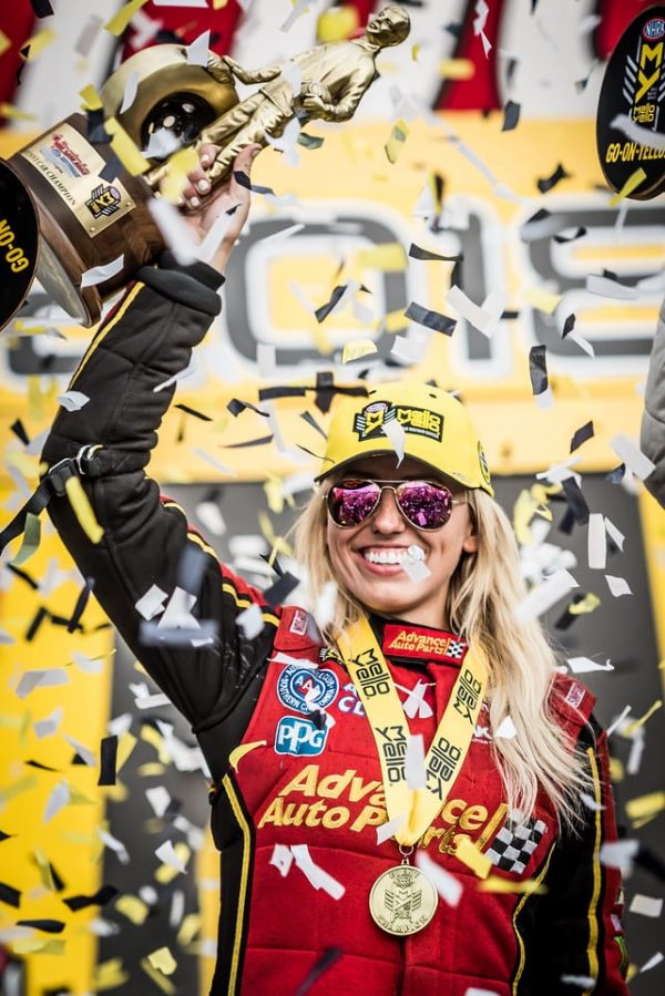 TOO SOON? Courtney Force Gets the ‘Chutes Out Early on a Powerful ...