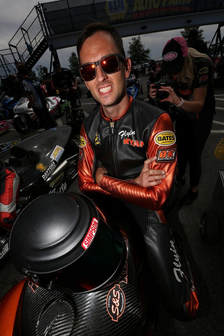 ‘Flyin’ Ryan’ Oehler and His EBR Trimmed for NHRA Gatornationals | Drag ...