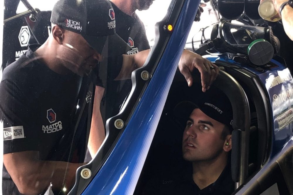 Rising Star Matt Sackman Earns NHRA Top Fuel License | Drag Illustrated