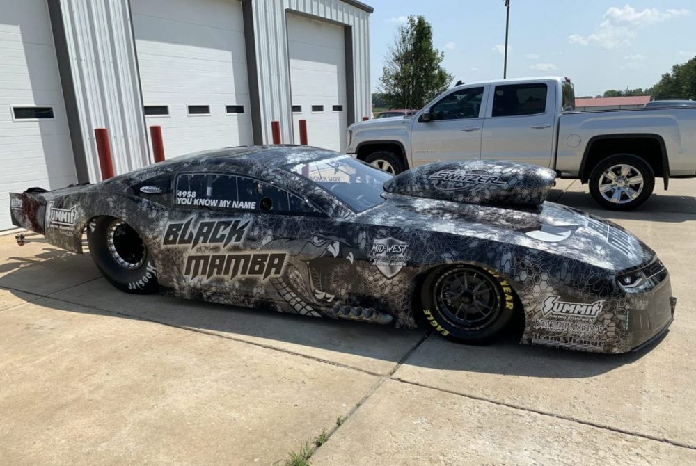 Keith Haney Unveils New “Black Mamba” Camaro | Drag Illustrated