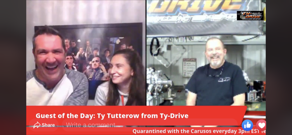 Quarantined With The Carusos: Mark And Camrie Caruso Staying Busy ...