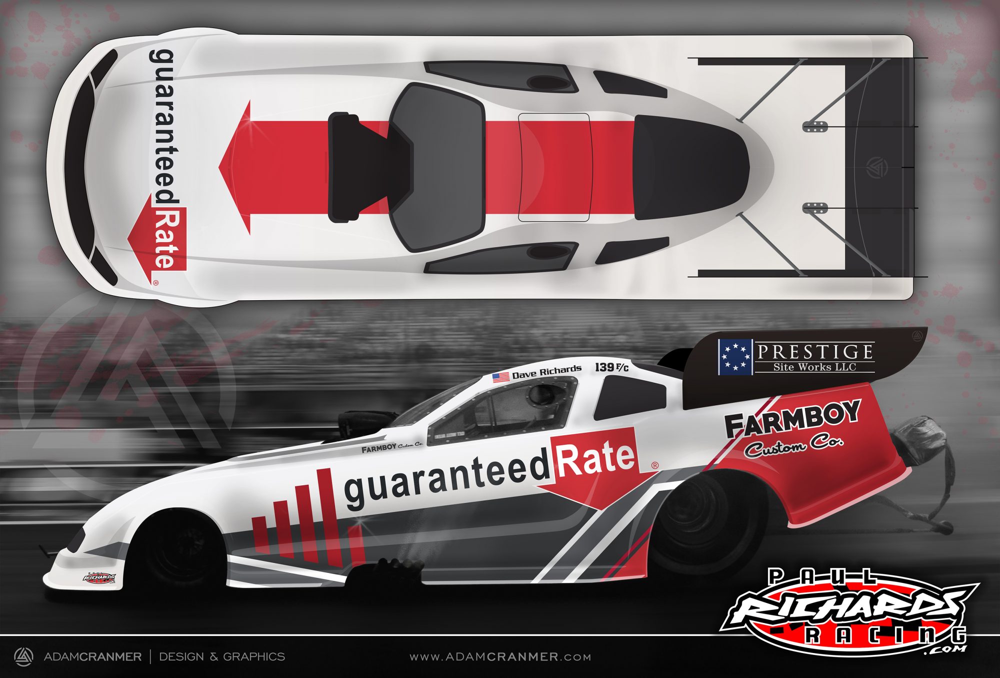 Paul Richards Racing Renews Partnership with Guaranteed Rate | Drag ...