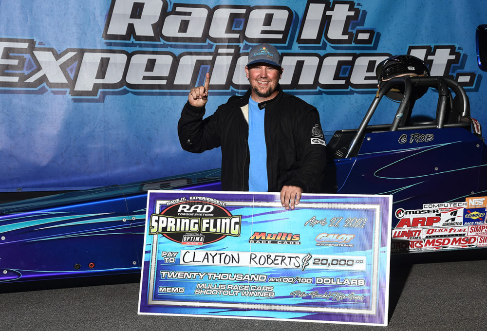 Clayton Roberts Wins Mullis Race Cars Tuesday 20K Shootout at Spring ...