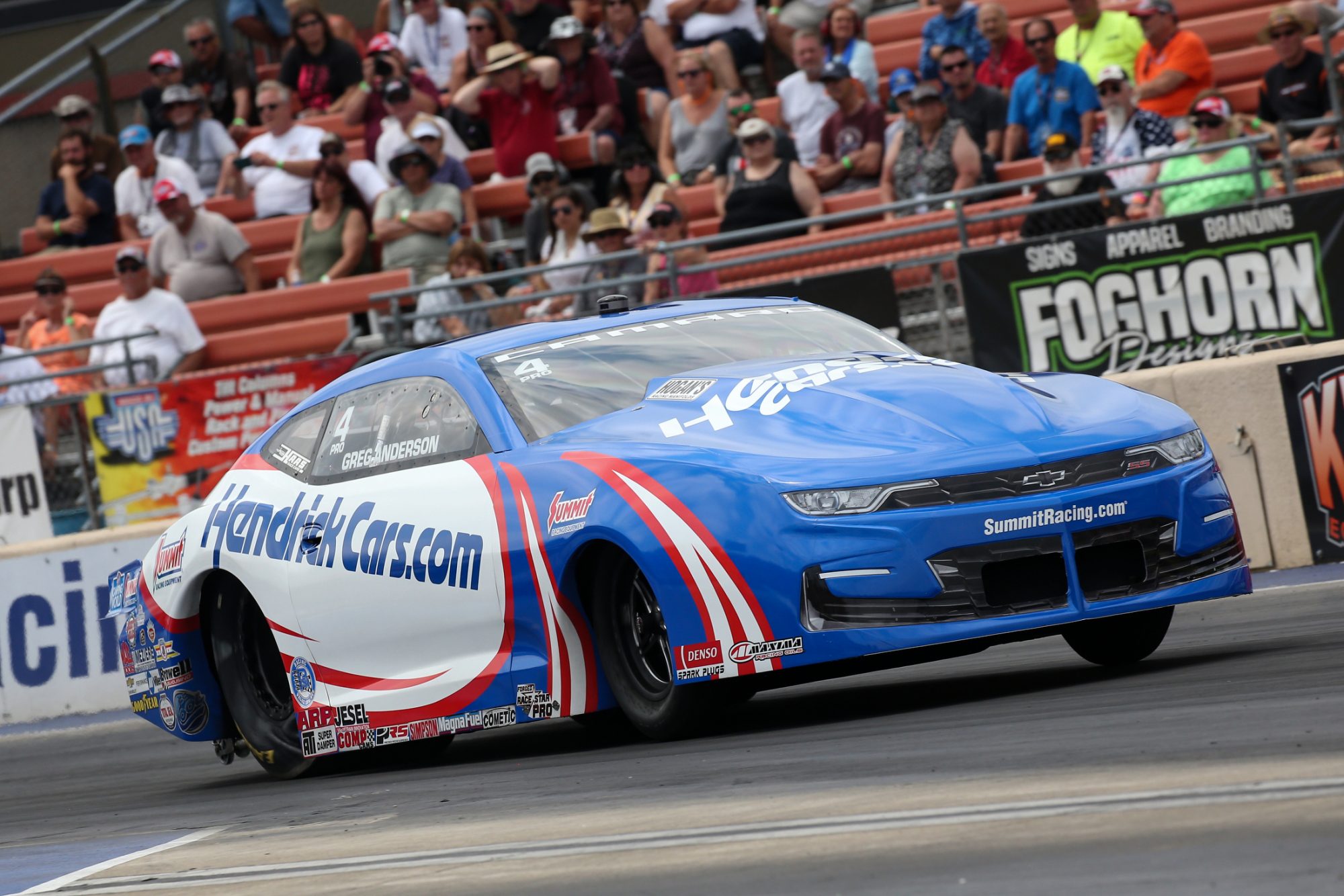 Pro Stock Points Leader Greg Anderson Returns to Defend Sonoma Raceway ...