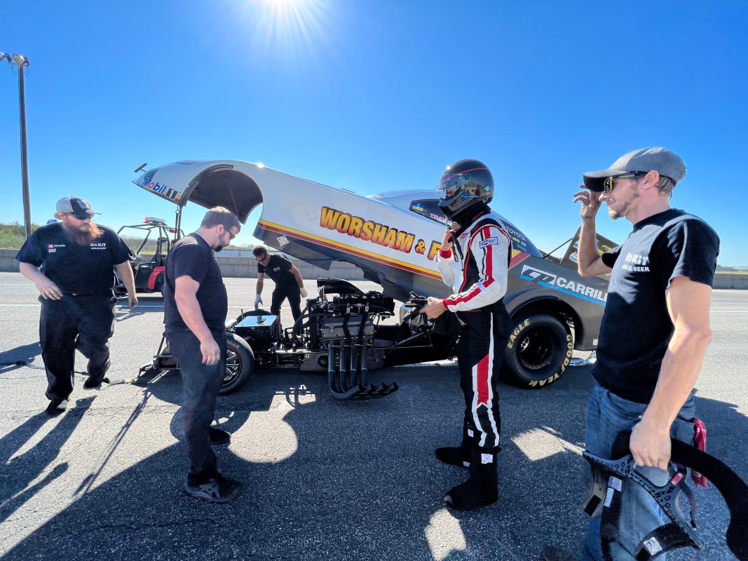 Travis Shumake Continues Historic Journey with Funny Car Licensing ...