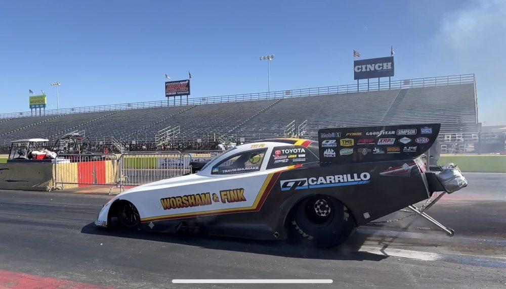 Travis Shumake Continues Historic Journey with Funny Car Licensing ...