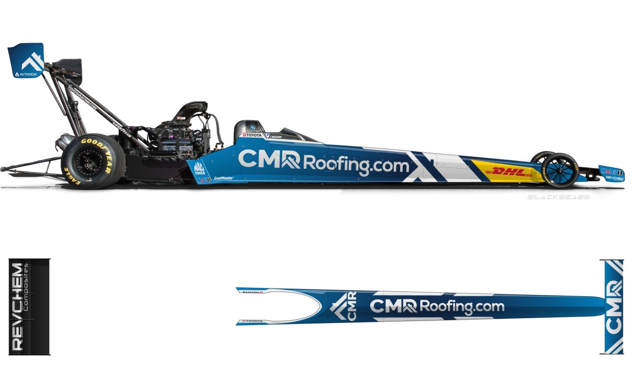 Kalitta Motorsports, CMR Construction & Roofing Announce Major ...