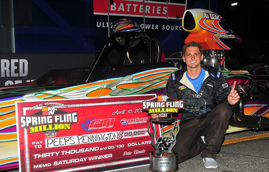 Peeps Pennington Wins FTI Performance $30,000 Saturday at the K&N ...