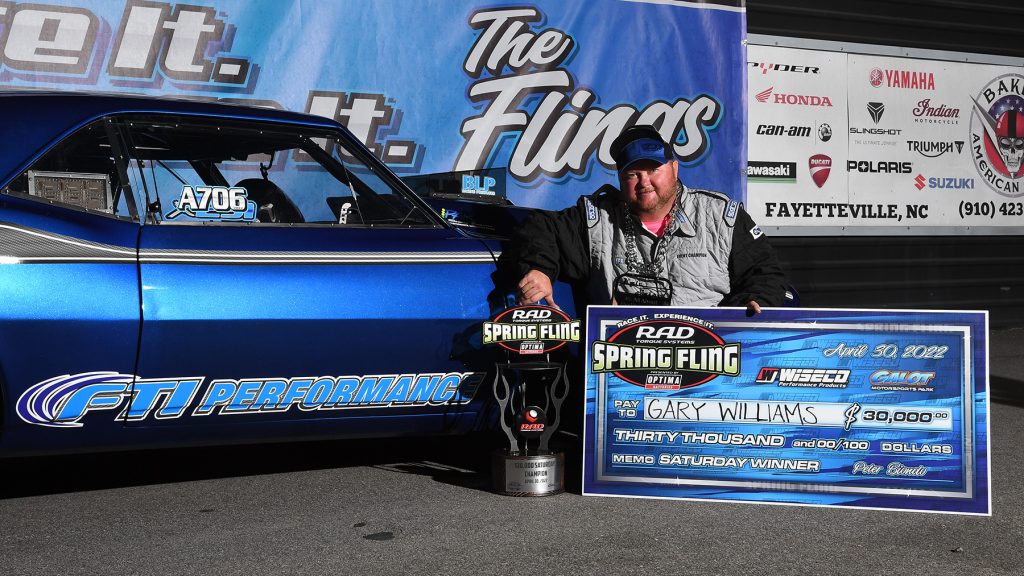 Gary Williams Closes Out Spring Fling with Wiseco $30,000 Saturday Win ...