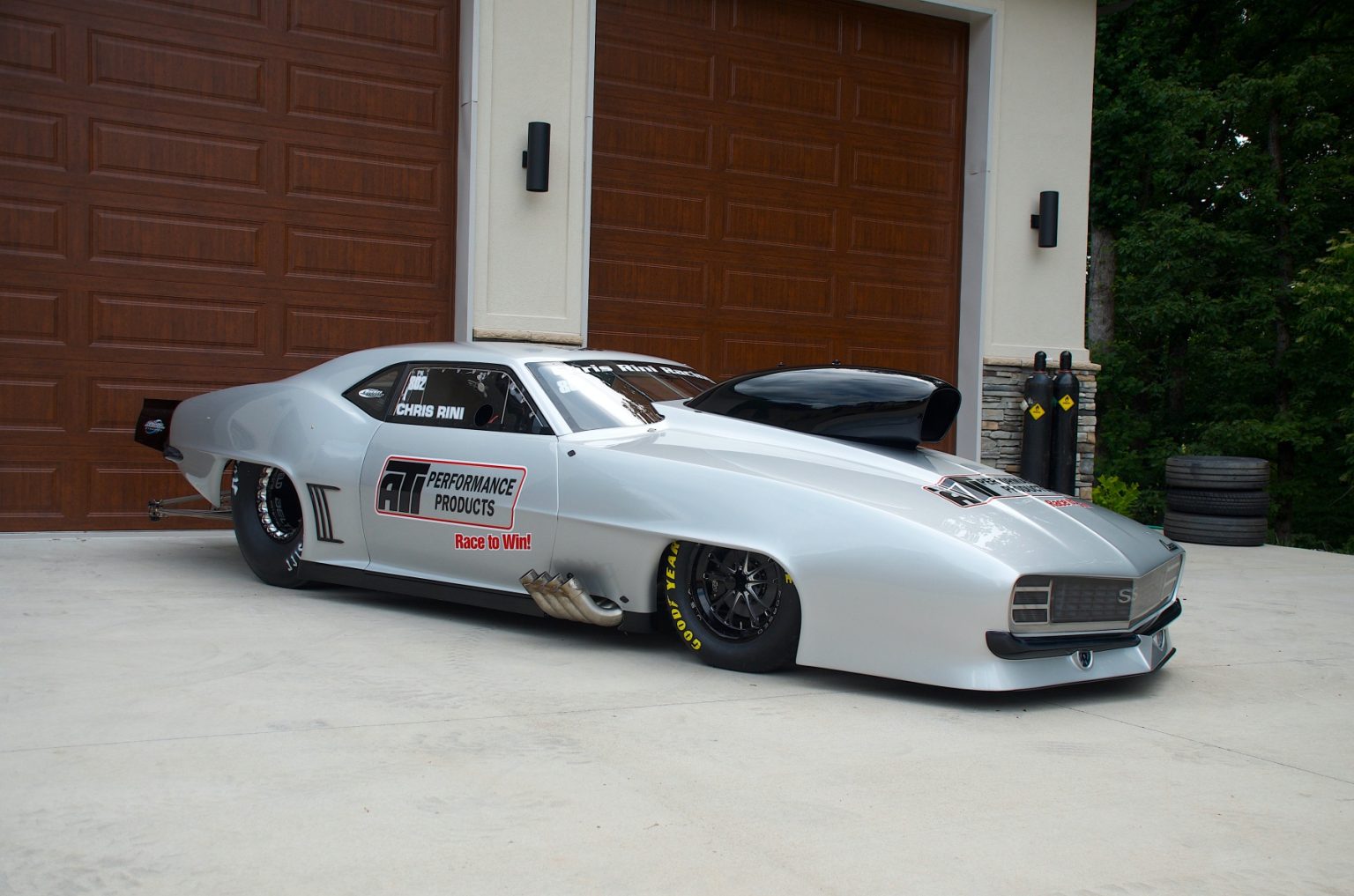 Chris Rini Unveils New ‘Silver Bullet’ Pro Nitrous Camaro | Drag ...