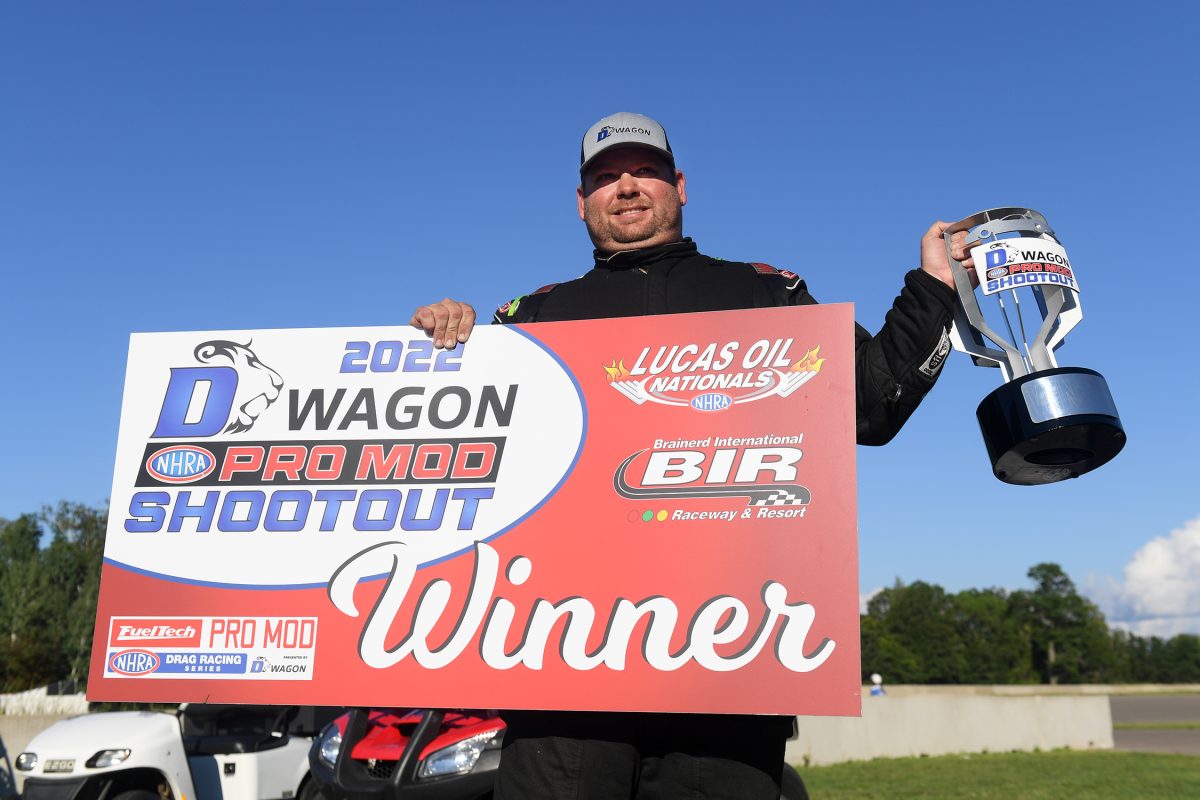 Points Leader Kris Thorne Wins D-Wagon NHRA Pro Mod Shootout at ...
