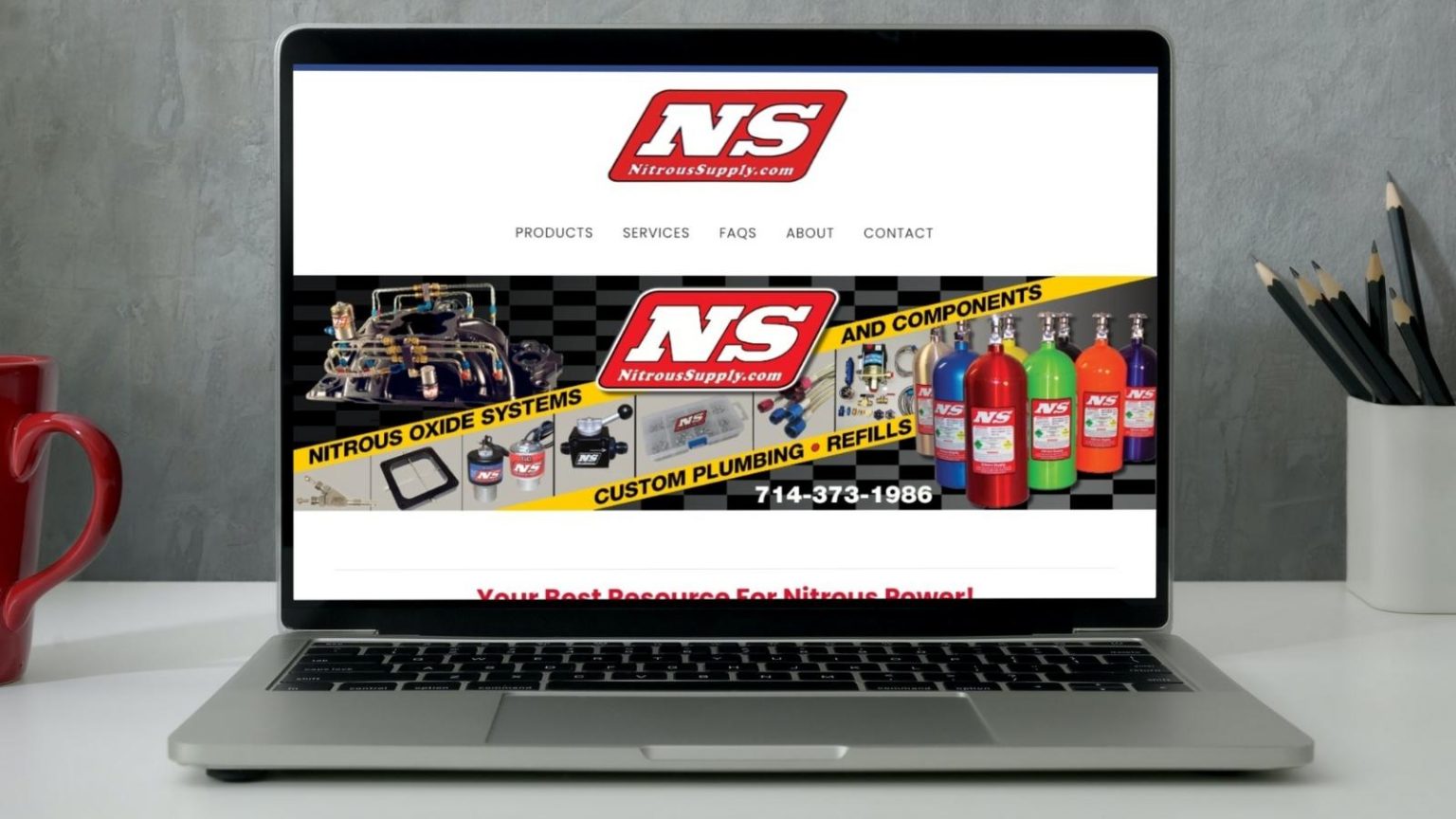 Nitrous Supply Rolls Out New Website | Drag Illustrated