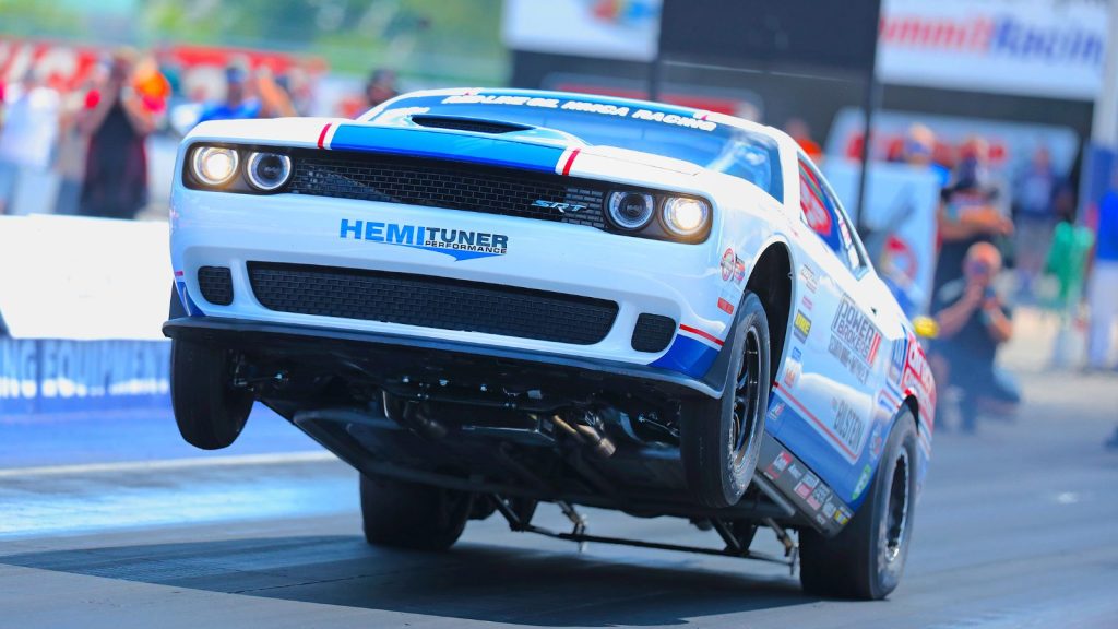 AJ Berge & Challenger Drag Pak Take NMCA Factory Super Car Win in ...