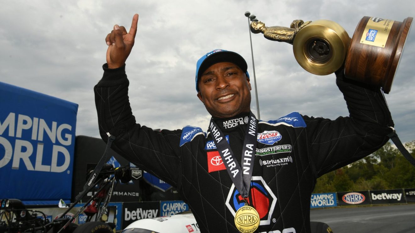 Antron Brown Keeps Countdown Momentum Rolling with NHRA Carolina ...