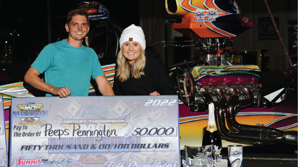 Peeps Pennington Wins on Final Day of Million Dollar Drag Race | Drag ...
