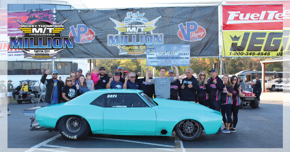 Folk, Fuller Claim First Big Checks of 27th Annual Mickey Thompson ...