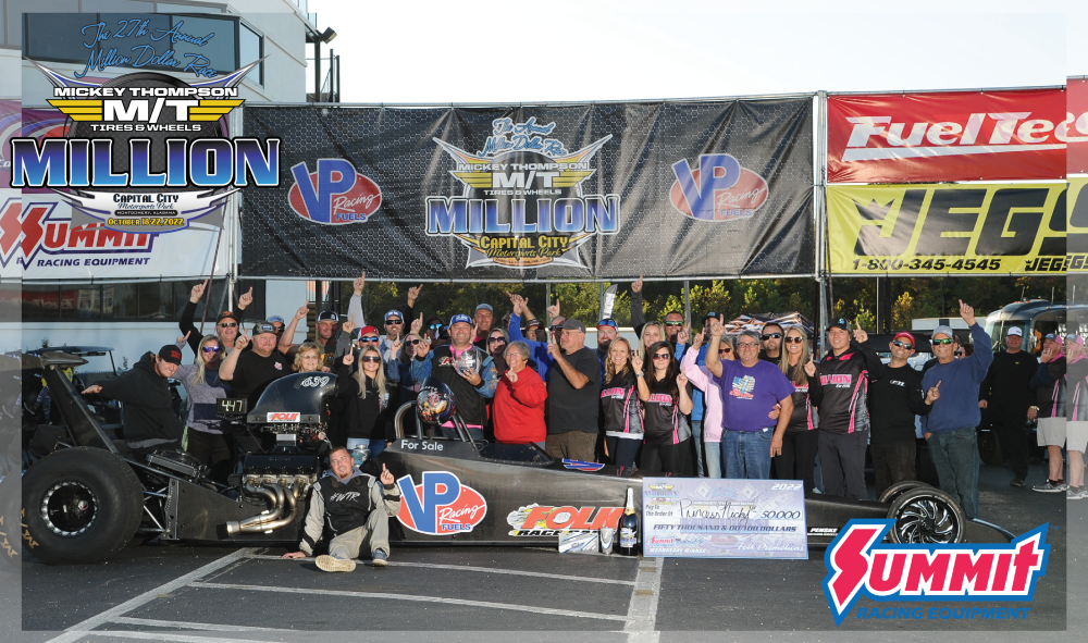 Folk, Fuller Claim First Big Checks of 27th Annual Mickey Thompson ...