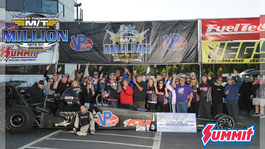 Folk, Fuller Claim First Big Checks of 27th Annual Mickey Thompson ...