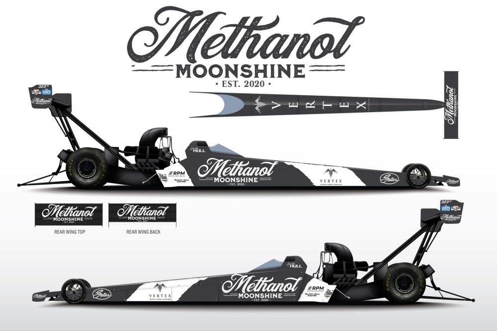 Buddy Hull Announces New Partnership with Methanol Moonshine | Drag ...