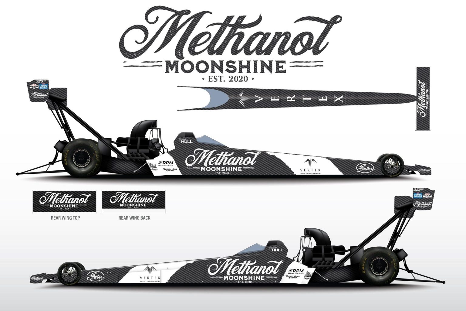 Buddy Hull Announces New Partnership with Methanol Moonshine | Drag ...