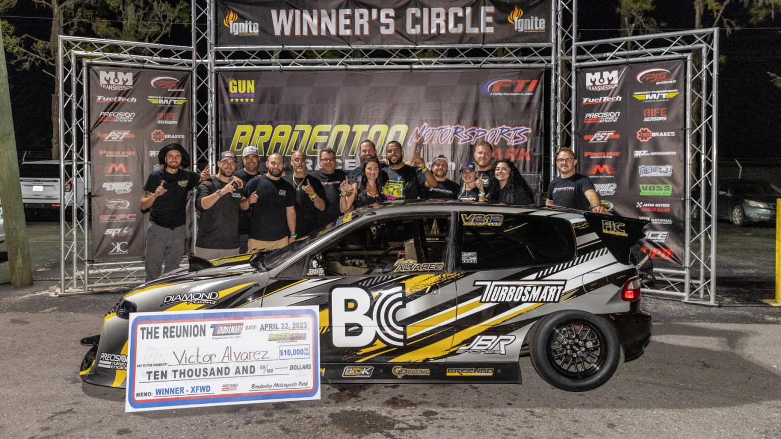 Victor Alvarez Drives Iconic ‘Goldie’ to XFWD Victory at The Reunion ...