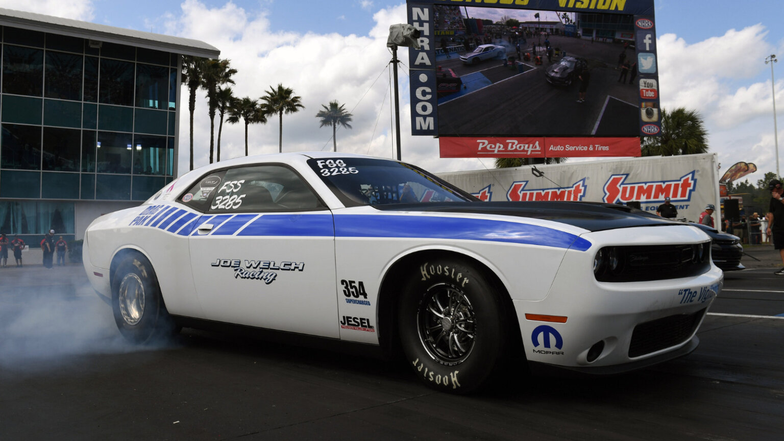 Joe Welch Prepped for First Flexjet Factory Stock Showdown Four-Wide ...