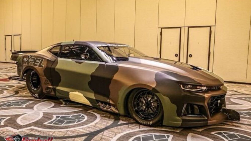 Ryan Martin Calls On Camo For ZL1 Camaro’s New Look | Drag Illustrated