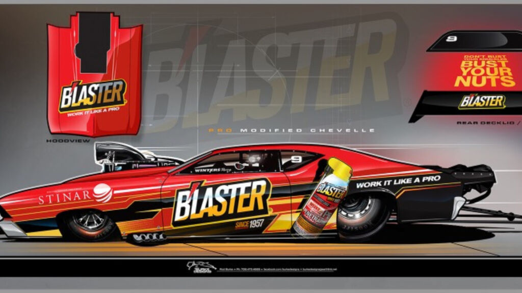 B’laster Partners with Winters Racing for NHRA Summit Racing Nationals ...