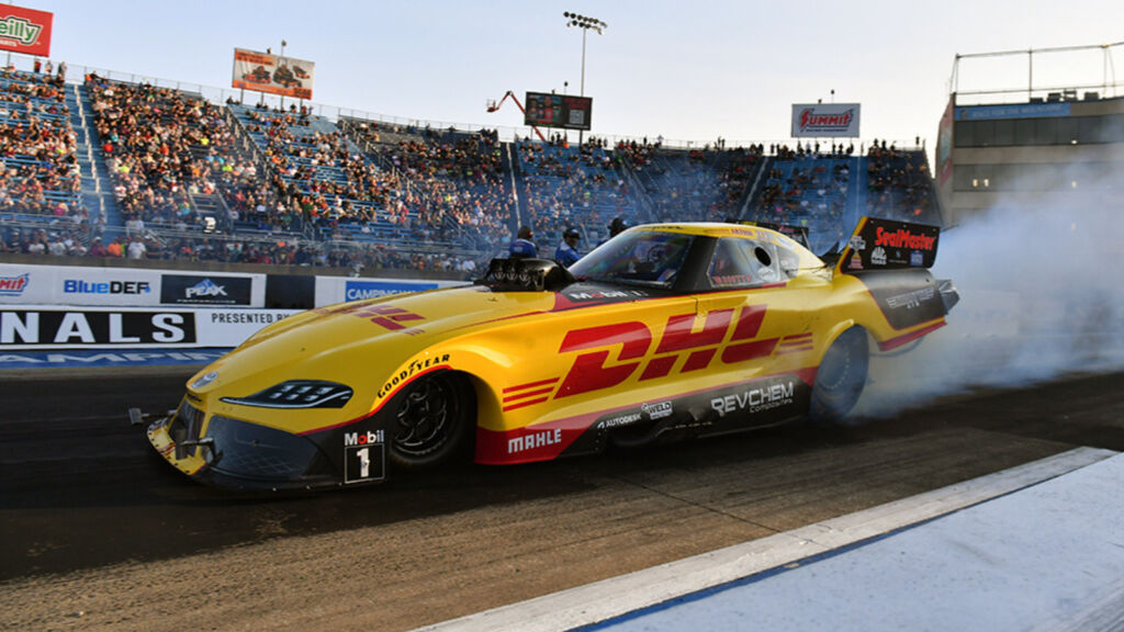 JR Todd, DHL Funny Car Look for Maiden Epping Win | Drag Illustrated