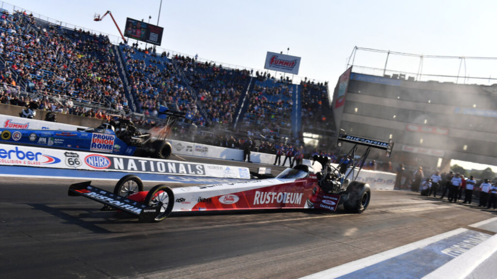 NHRA Celebrates 25 Years of Racing at Route 66 Raceway With Gerber ...
