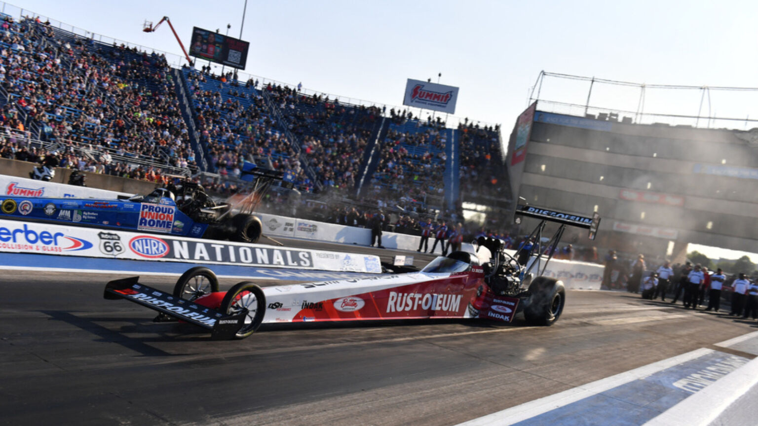 NHRA Celebrates 25 Years of Racing at Route 66 Raceway With Gerber ...