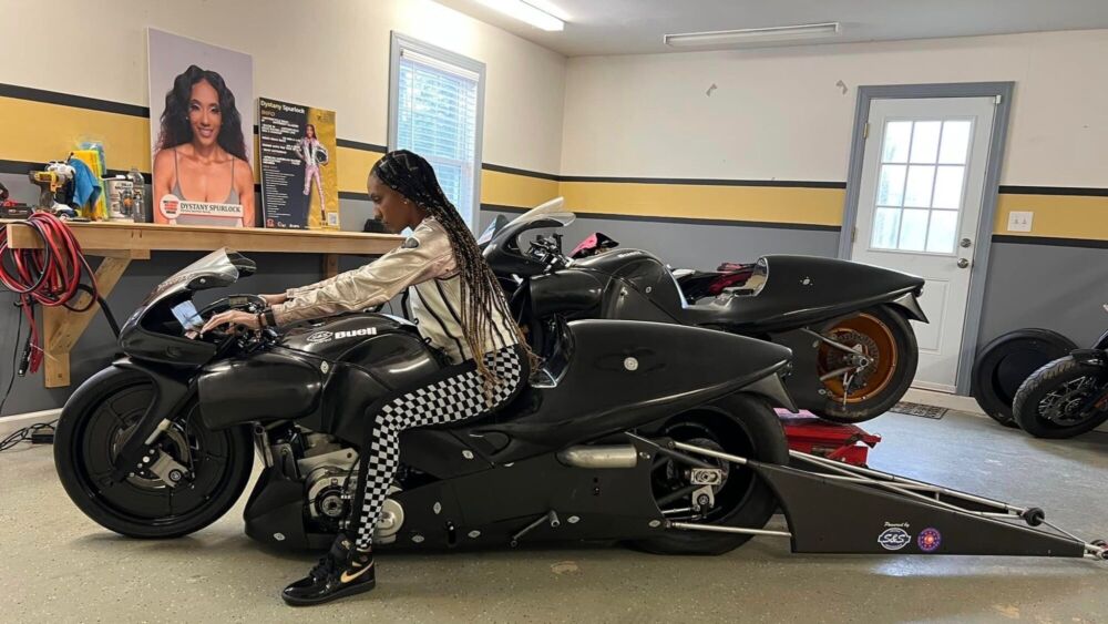 From NHRA Pro Stock Motorcycle to Open Wheel Racing, Dystany Spurlock ...