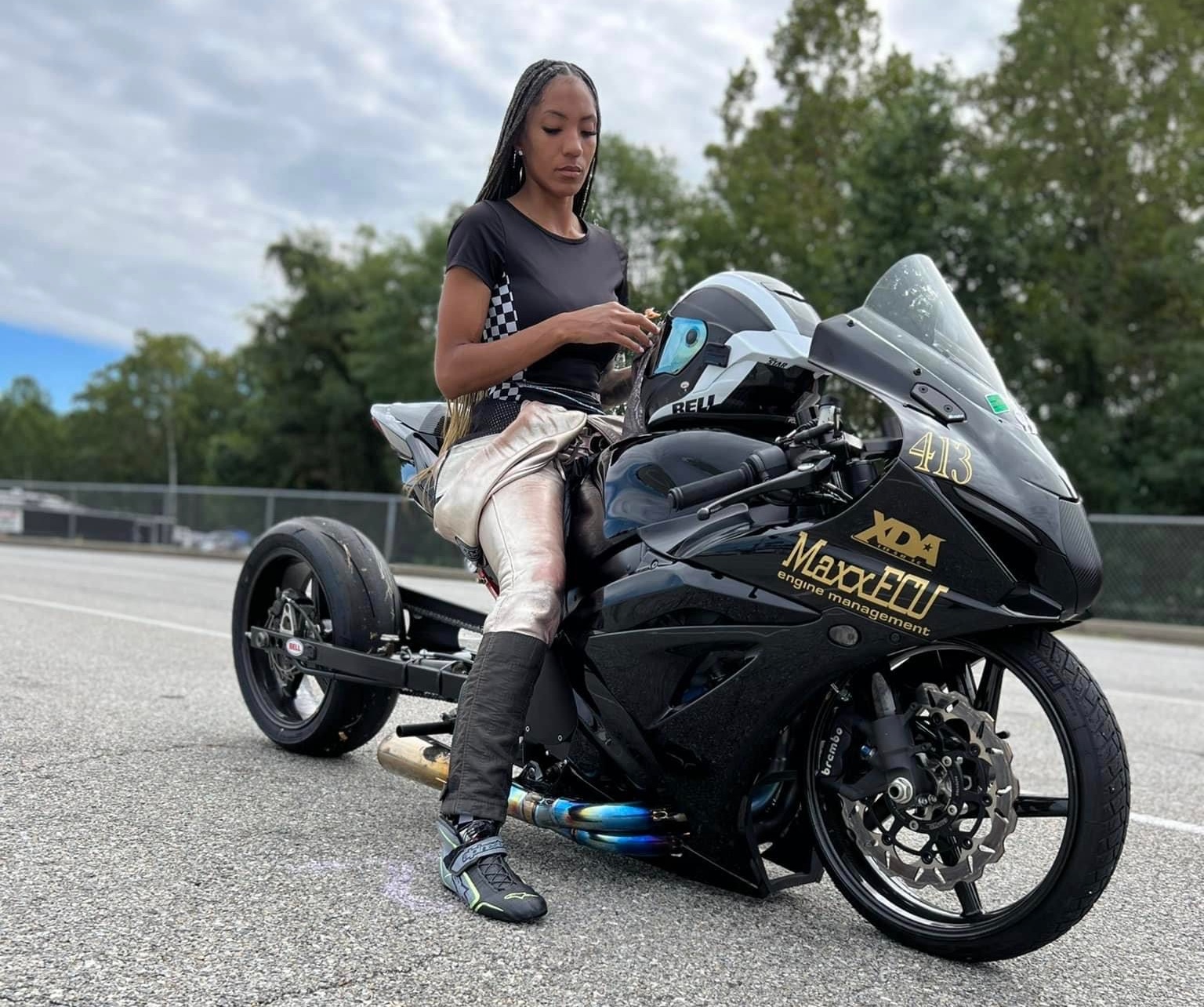 From NHRA Pro Stock Motorcycle to Open Wheel Racing, Dystany Spurlock ...