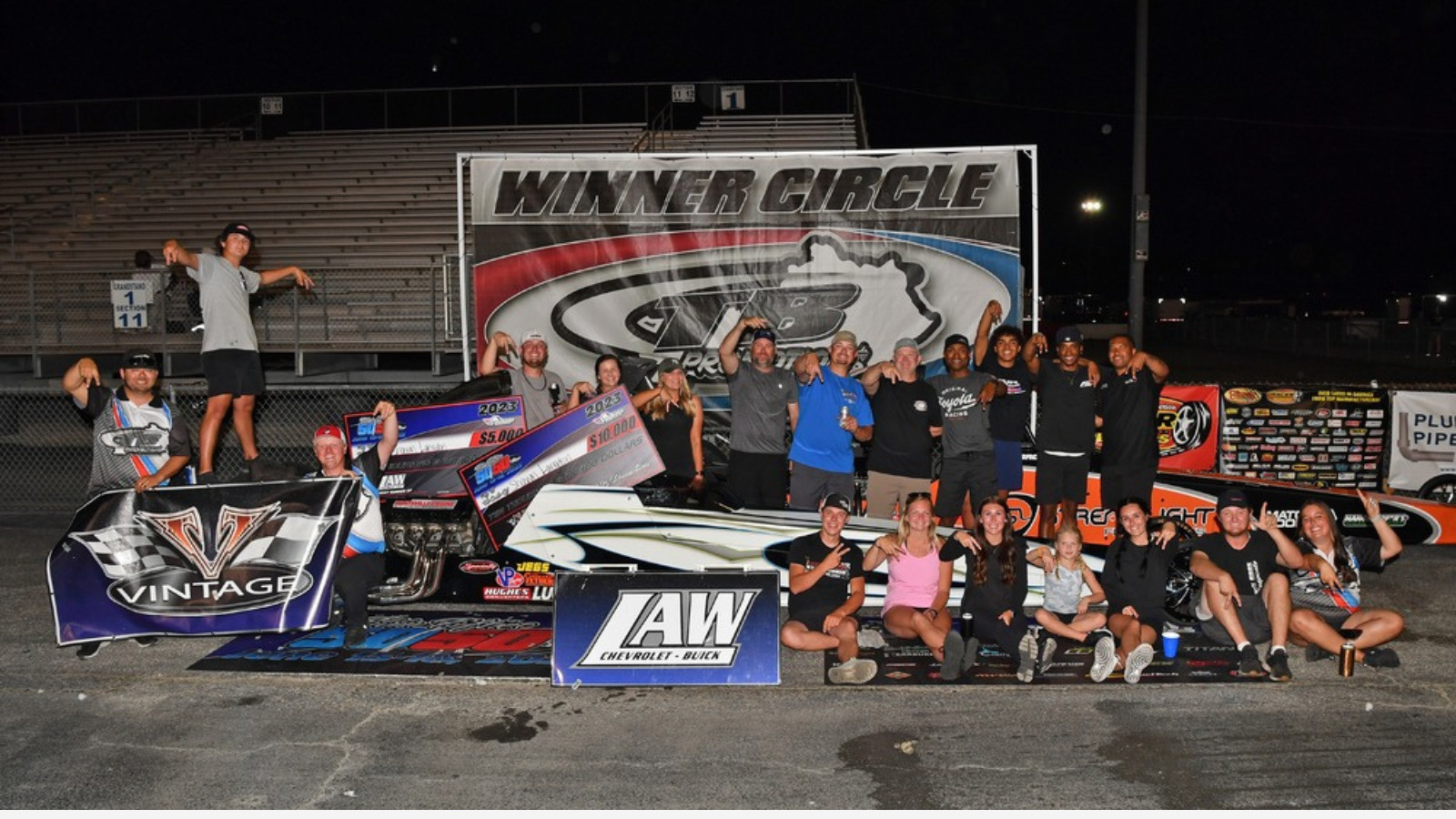 Anson Brown Races to Big Pay Day at TB Promotions Twin Fifties Big ...