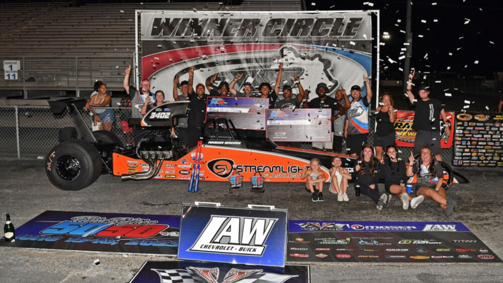 Anson Brown Races to Big Pay Day at TB Promotions Twin Fifties Big ...