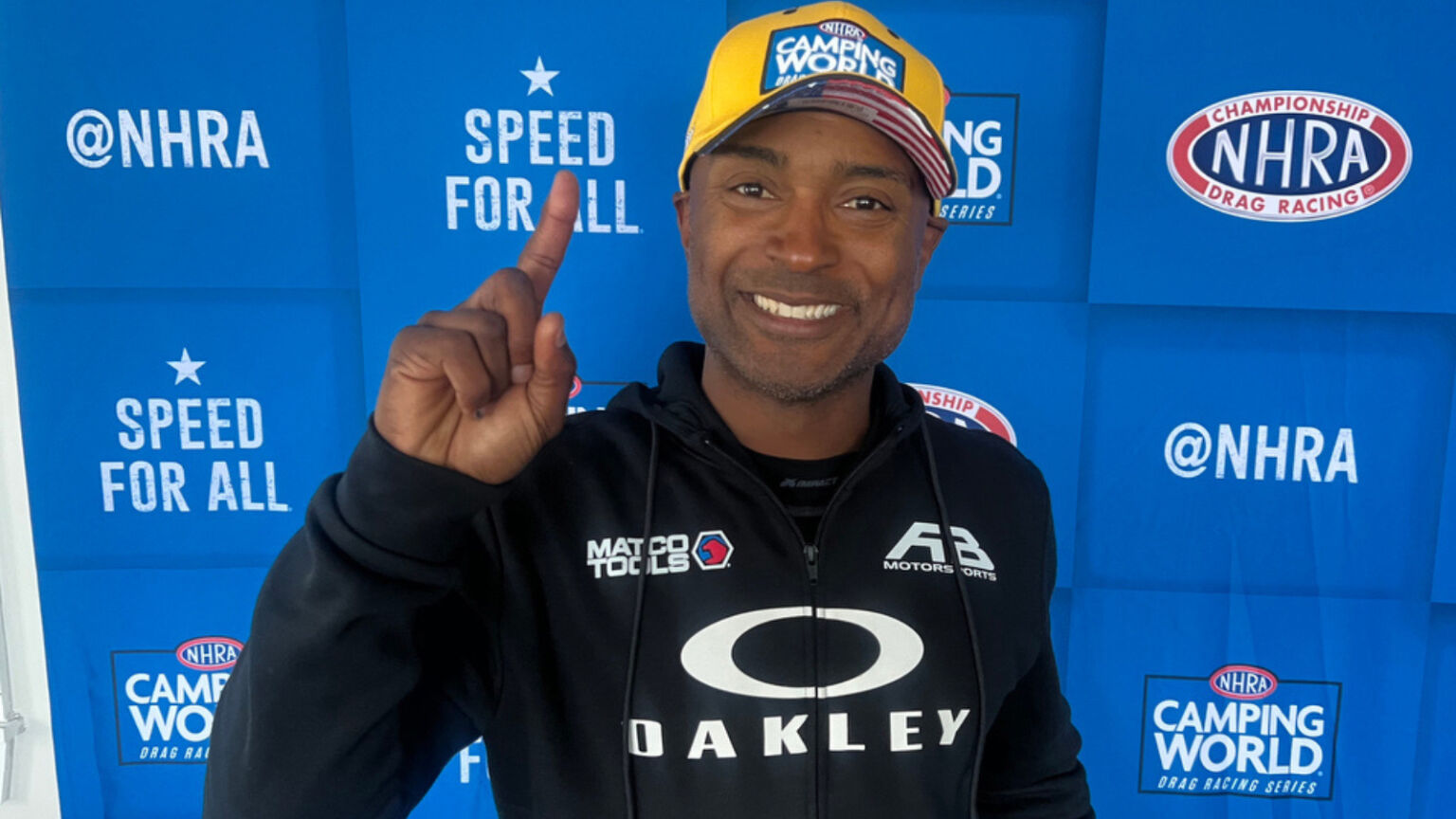 Antron Brown Earns Milestone 50th No. 1 Qualifier at NHRA New England ...
