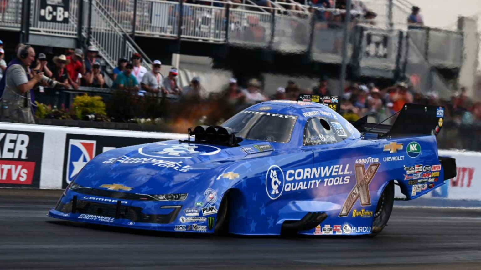 Robert Hight Leads Nitro Funny Car Qualifying in Bristol | Drag Illustrated