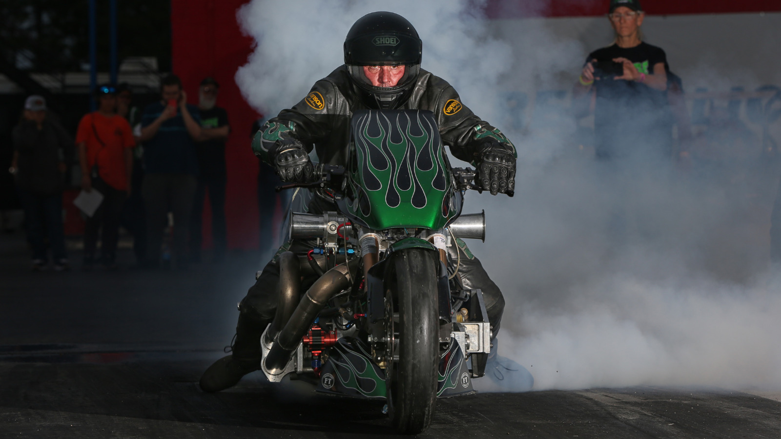 AHDRA Nitro Harleys Return To Light Up Milan Dragway | Drag Illustrated ...