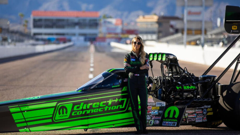 Top Fuel’s Leah Pruett Ready To Roll At Dodge Power Brokers NHRA Mile ...