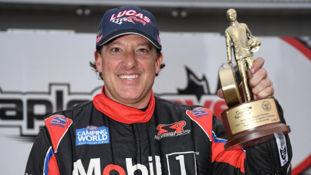 Tony Stewart Triumphs In NHRA Northeast Division Race In Top Alcohol ...