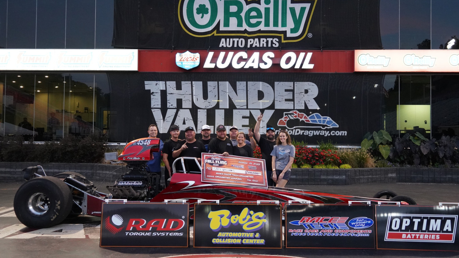 Tim Kelley Wins American Race Cars/Race Tech Dragster Shootout at the ...