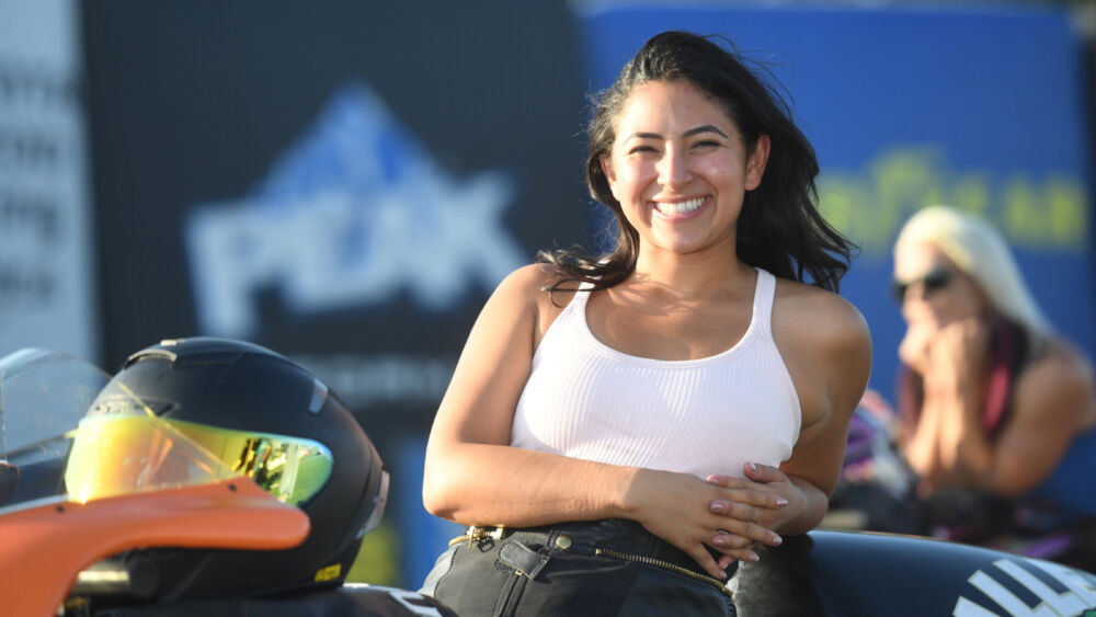 Jianna Evaristo Powers Past 200 MPH Threshold for the First Time at Pep Boys NHRA Nationals ...