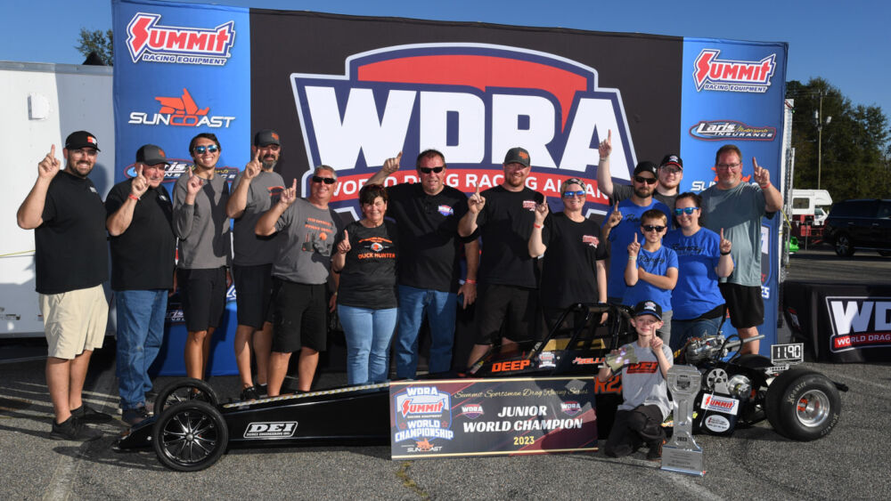 Eight-Year-Old Alex Selleck Clinches 2023 WDRA Summit Junior Dragster ...