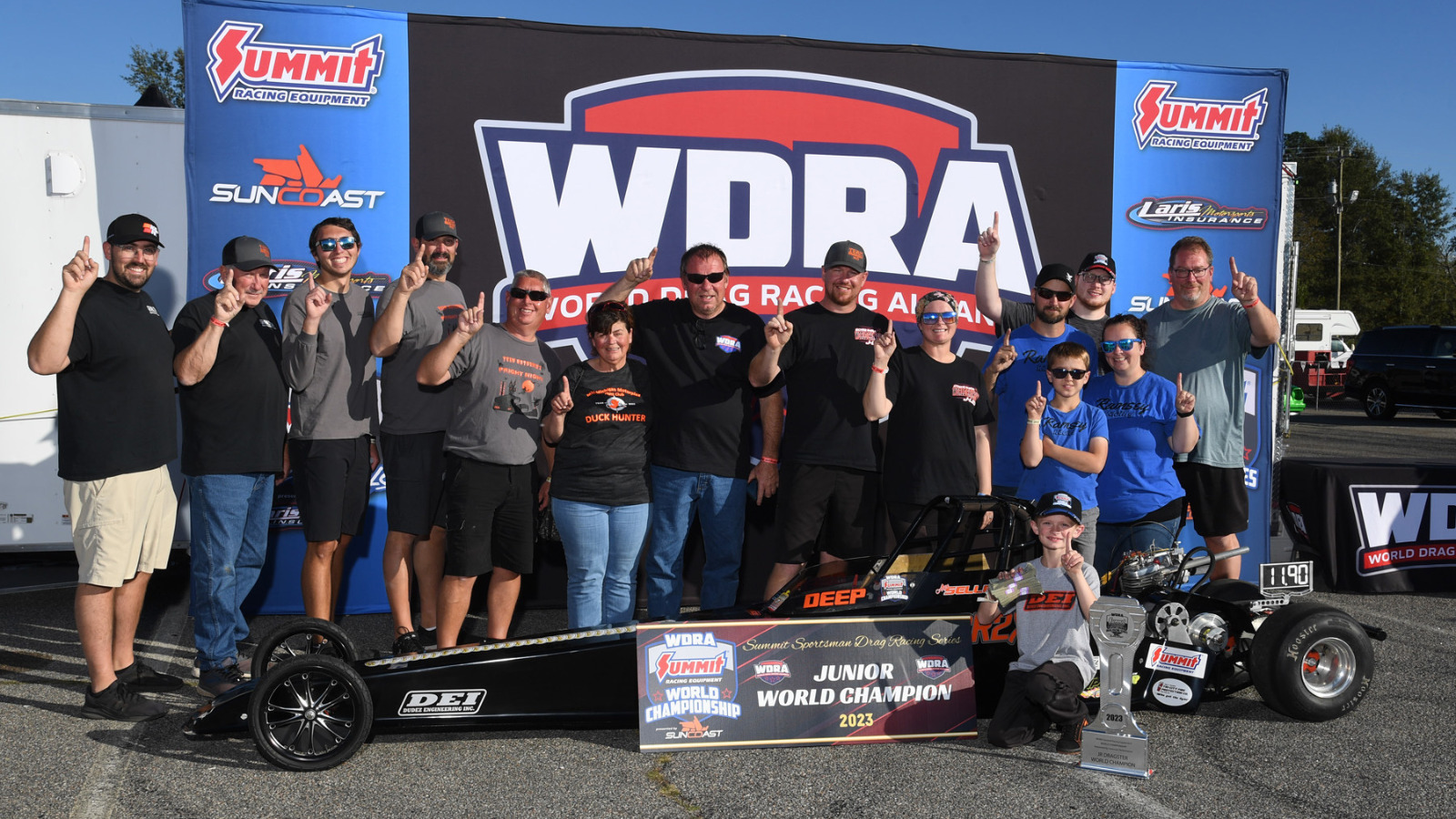 Eight-Year-Old Alex Selleck Clinches 2023 WDRA Summit Junior Dragster ...