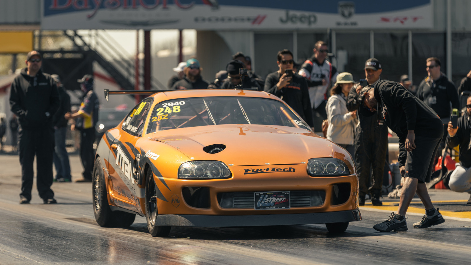 Gary White, Legendary Driver of the Copper Toyota Supra, Announces ...